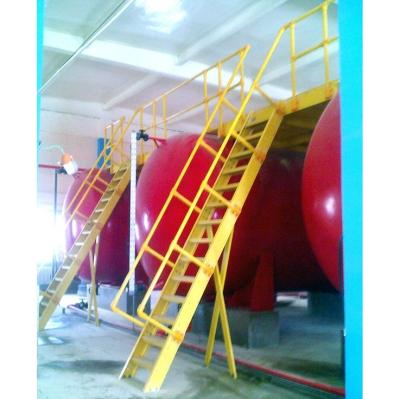 China Industrial FRP Step Ladder 0.5m-6m Anti-Corrosion Lightweight Platform Ladder for sale