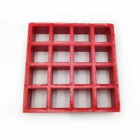China Anti-slip Surface Fiberglass Floor Grating 38mm Thickness Anti-corrosion for Pavement for sale