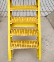 China FRP Insulated Step Ladder with Handrail 0.5m to 4m Non-Conductive Fiberglass Reinforced Plastic for sale