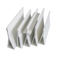 China FRP Slat Floor Support Beam Profiles Lightweight Corrosion Resistant 120x32mm for sale