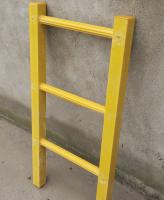 China Pultruded Fiberglass Composite Square Tube 1m to 11.6m Length for Insulated Ladder for sale