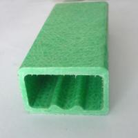 China Pultruded Fiberglass Composite Square Tube 1m to 11.6m Length for Insulated Ladder for sale