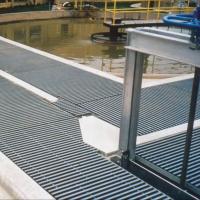China FRP Bridge Decking Board 40% 80% Open Area Fiberglass Composite Outdoor Floor Panel 300x40x4mm for sale