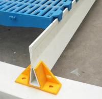 China GFRP FRP Sports Floor Beam for Sow Plastic Pig Flooring 600mm 1000mm for sale