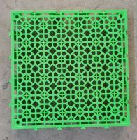 China 40x40x4.0cm PP Interlocking Plastic Mat Heavy Duty Garage Floor Covering 1-3 Ton Load Capacity for sale