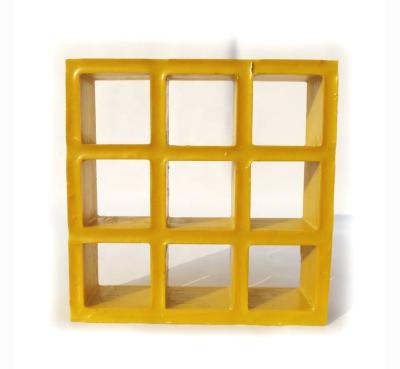 China Customized Technique Molded GFRP FRP Grating for Walkway/Decking Floor/Trench Cover for sale