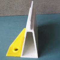 China FRP Fiberglass Composite Support Beam 120mm for Pig Farrowing Crate Flooring for sale