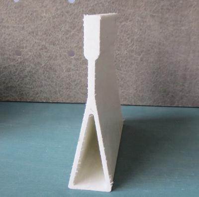 China FRP Pultrusion Fiberglass Pig Floor Support Beam T120A High Strength Corrosion Resistant for sale
