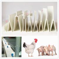 China 120mm Fiberglass Triangle Support Beam for Poultry Flooring Smooth Cutting for sale