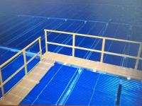 China FRP Cooling Tower Filler Support Pultruded Grating 25mm Thickness High Strength for sale