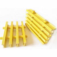 China High Strength FRP Moulded Grating Walkway Cover 38mm Thickness Slip Resistant Custom Colors for sale
