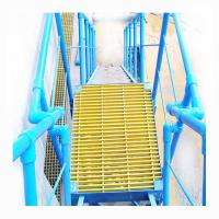 China High Strength FRP Moulded Grating Walkway Cover 38mm Thickness Slip Resistant Custom Colors for sale