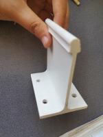 China Smooth GFRP FRP Thermal Halter for Standing Seam Roof Insulation Custom Length 0.5m to 11.6m for sale