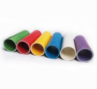 China Smooth Fiberglass Round Pipe FRP GFRP Tube Poles Custom Lengths 0.5m to 11.6m for sale