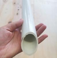 China Smooth Fiberglass Round Pipe FRP GFRP Tube Poles Custom Lengths 0.5m to 11.6m for sale