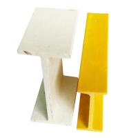 China FRP Composite I Beam Profile Lightweight High Strength 40x40x5mm for Structural Support for sale