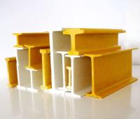 China FRP Composite I Beam Profile Lightweight High Strength 40x40x5mm for Structural Support for sale