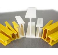 China FRP Composite I Beam Profile Lightweight High Strength 40x40x5mm for Structural Support for sale