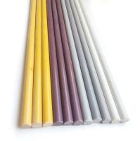 China Smooth FRP GFRP Fiberglass Rod 6.9mm to 51mm Diameter for Agricultural Tunnel Support for sale
