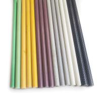 China Smooth FRP GFRP Fiberglass Rod 6.9mm to 51mm Diameter for Agricultural Tunnel Support for sale