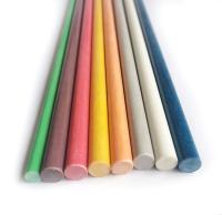 China FRP Bendable Greenhouse Tunnel Rod Support Stakes 6.9mm to 51mm for Vegetables Strawberry for sale