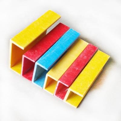 China Low Maintenance FRP Fiberglass Channel Profiles Pultruded Technology 50x32x5mm for sale