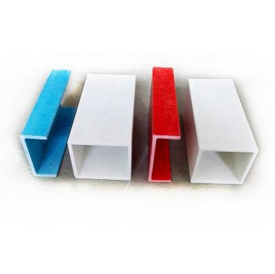 China FRP Pultrusion Structural Profiles High Strength Corrosion Resistant 100x32mm I Beam for sale