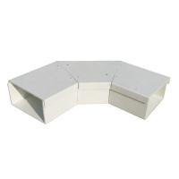 China Anti-Corrosion Fiberglass Cable Tray 100x65mm Lightweight FRP Channel for Easy Installation for sale