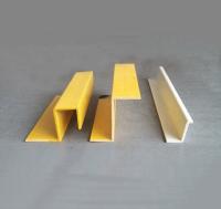 China Cutting Service FRP Pultruded Z Girt Profile for Structural Support in Construction for sale