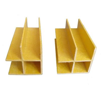 China Fiberglass Reinforced Plastic Pultruded Hollow Angle Section for Structural Support Column for sale
