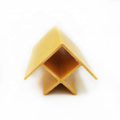 China Corrosion Resistant Pultruded FRP Angle Profiles 20x20x2 mm to 150x99x3 mm for Structural Support for sale