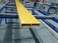 China Smooth 6m Span GRP FRP Plastic Purlin for Roof Panel Support Frame High Load Capacity for sale