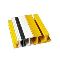 China Sample Customized UV-Protected Pultrusion FRP I-Beams with Tailored Specifications for sale