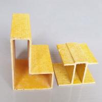 China Customized GFRP FRP Structural Profile 1m to 11.6m for Bus Heel Post Truck Frame for sale
