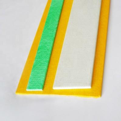 China Fiberglass Flat GFRP FRP Strip 30mm to 150mm Wide for Electric Power Insulation for sale