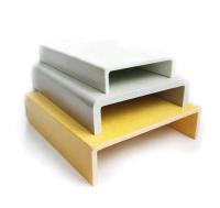 China High Strength Fiberglass Z Profiles for Roof Girt Flooring Support Cut to Size 0.5m to 11.6m for sale