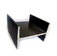China Customized GFRP FRP I Beam H Beam Smooth Fiberglass Reinforced Polymer I-Beams 0.5m to 11.6m for sale