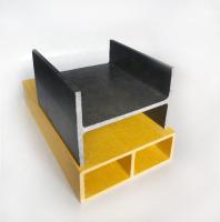 China Customized GFRP FRP I Beam H Beam Smooth Fiberglass Reinforced Polymer I-Beams 0.5m to 11.6m for sale