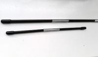 China Customized Colors 7.9mm 9.5mm 11mm Fiberglass Tent Poles GFRP FRP Plastic Tent Rod Smooth for sale