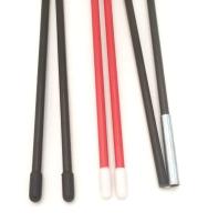 China Fiberglass Reinforced Plastic Tent Poles 6.9mm to 25mm Lightweight Durable FRP Rods for sale