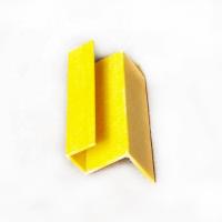 China FRP Fiberglass Pultruded Z Beam Profile 30x15mm Lightweight Sturdy Corner Connection for sale