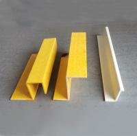 China FRP Fiberglass Pultruded Z Beam Profile 30x15mm Lightweight Sturdy Corner Connection for sale