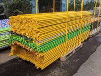 China Customized Pultruded FRP Fence Pole Fiberglass Tube 0.5m to 11.6m Length for sale