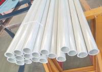 China Customized Pultruded FRP Fence Pole Fiberglass Tube 0.5m to 11.6m Length for sale