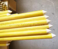 China Lightweight Tapered-End FRP Pultruded Fiberglass Stakes 6.9mm to 51mm for Agricultural Support for sale