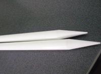 China Lightweight Tapered-End FRP Pultruded Fiberglass Stakes 6.9mm to 51mm for Agricultural Support for sale