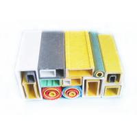 China FRP Rectangular Tube 50x30x4mm Fiberglass Reinforced Plastic Profile for Industrial Anti-Corrosion for sale