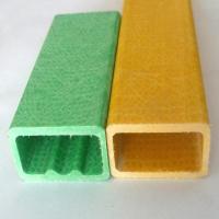 China FRP Rectangular Tube 50x30x4mm Fiberglass Reinforced Plastic Profile for Industrial Anti-Corrosion for sale