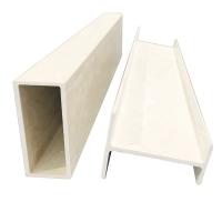 China FRP Pultruded I Beams and Rectangular Tubes High Strength Lightweight 19x19mm to 110x50mm for sale