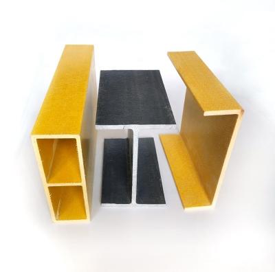 China Cutting Service Big Span Fiberglass Composite Decking Joist for Construction Structure for sale